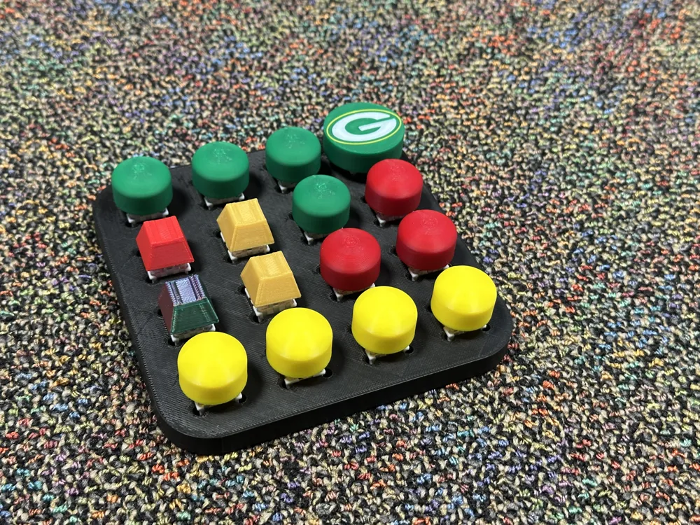 Fidget Clicker Staging Board - Free 3D Print Model - MakerWorld