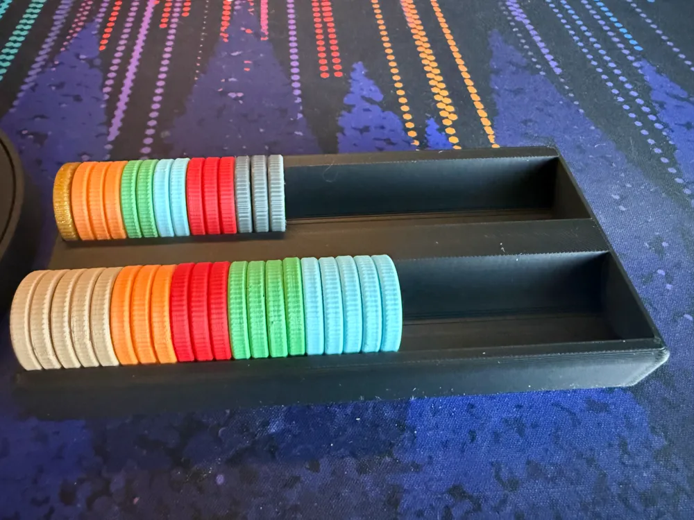 Monopoly Coin Set with Stacking Carousel by Hopper_Dropper - MakerWorld