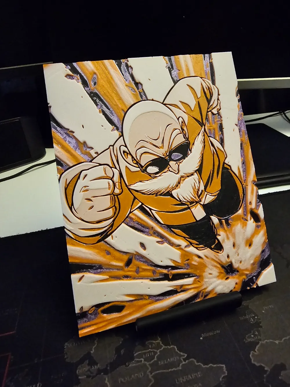 Muten-Roshi - HueForge by Think3D - MakerWorld