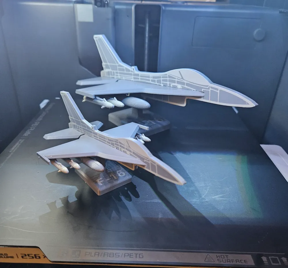 F16 Plane Kit Card 2D by planes01 MakerWorld: Download Free 3D Models