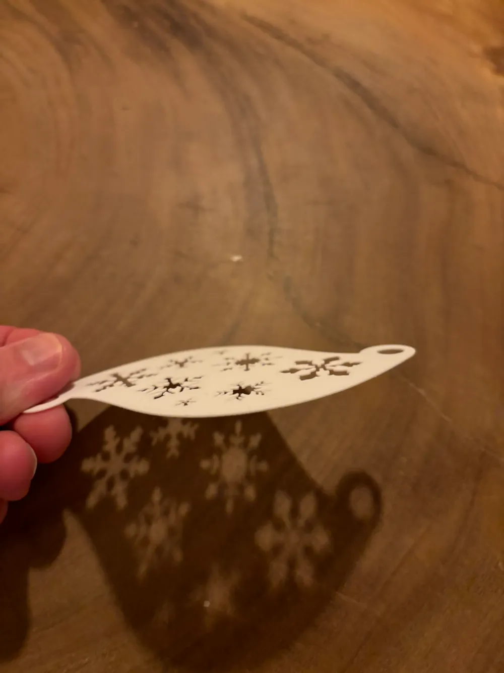 Snowflake face paint stencil by StudioJV - MakerWorld