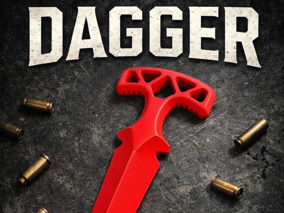 Big Brother Dagger - Free 3D Print Model - MakerWorld