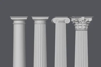 COLUMNS Tuscan, Doric, Ionic, Corinthian by biondo - MakerWorld