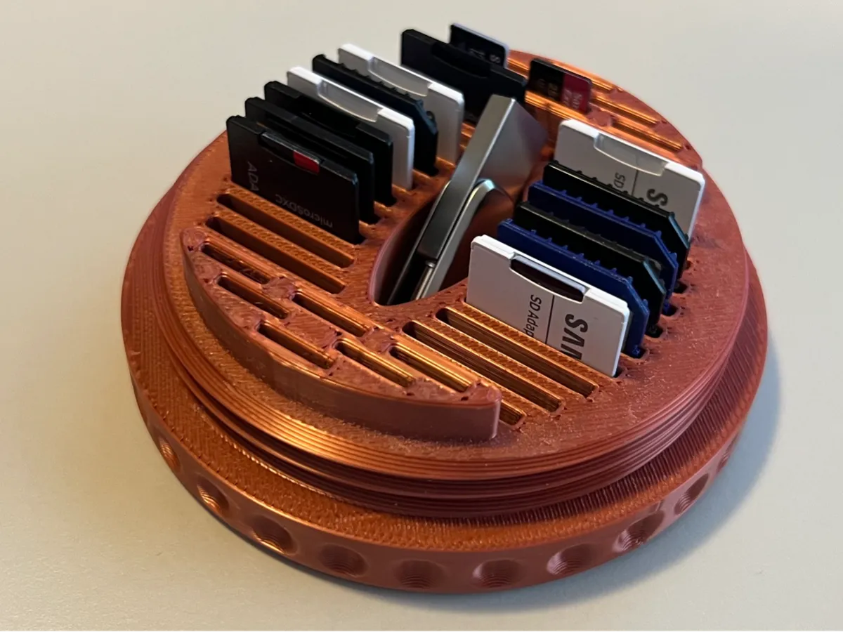 SD Card Holder V2 - Free 3D Print Model - MakerWorld