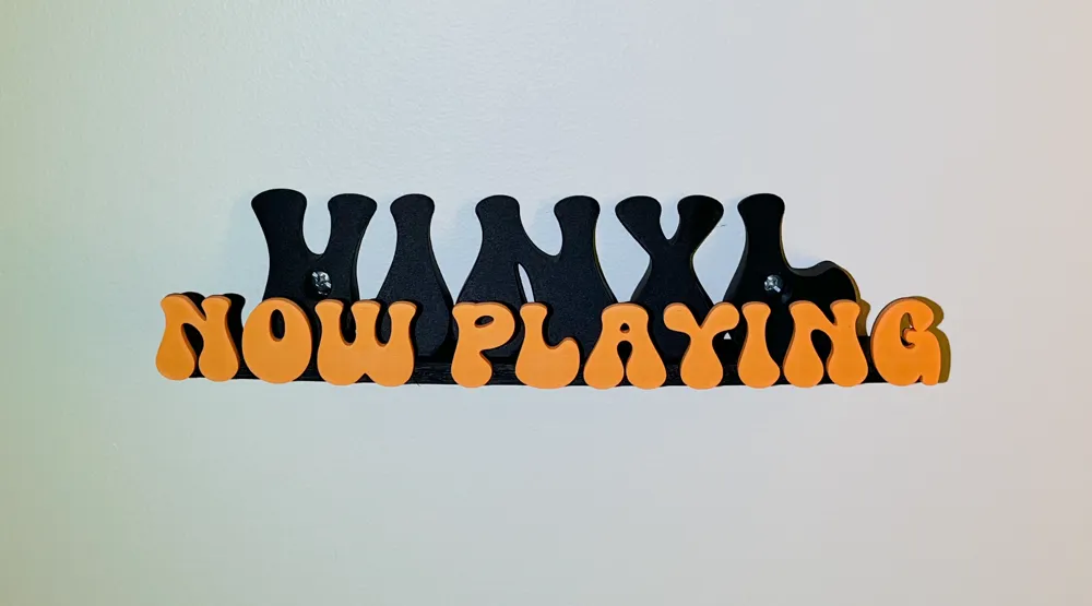 Now Playing Vinyl Record Holder by codebender - MakerWorld