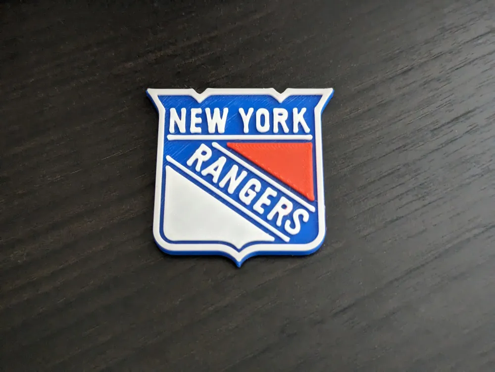 New York Rangers 3D Logo by jarvizar - MakerWorld