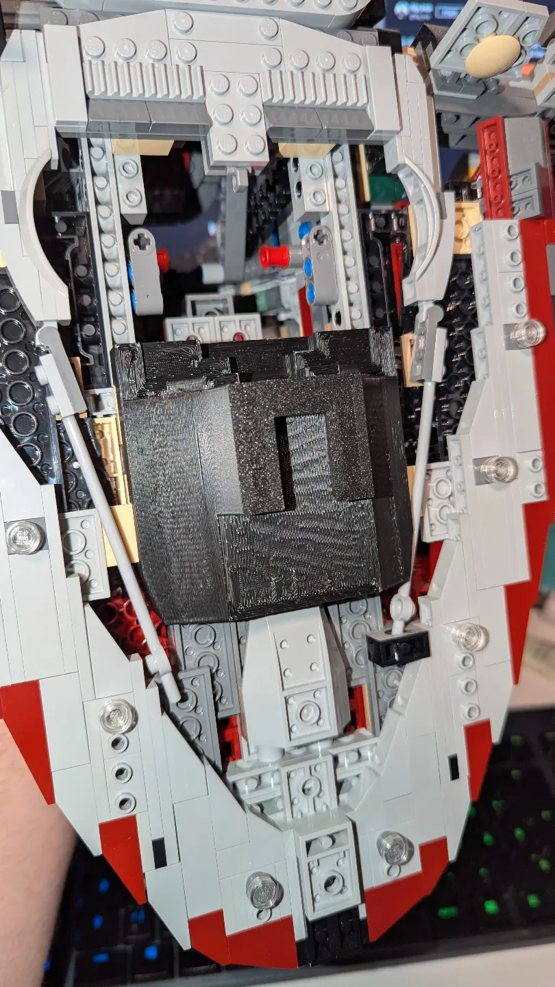 LegoStar Wars UCS Slave 1 75060 Wall Mount - Free 3D Print Model ...