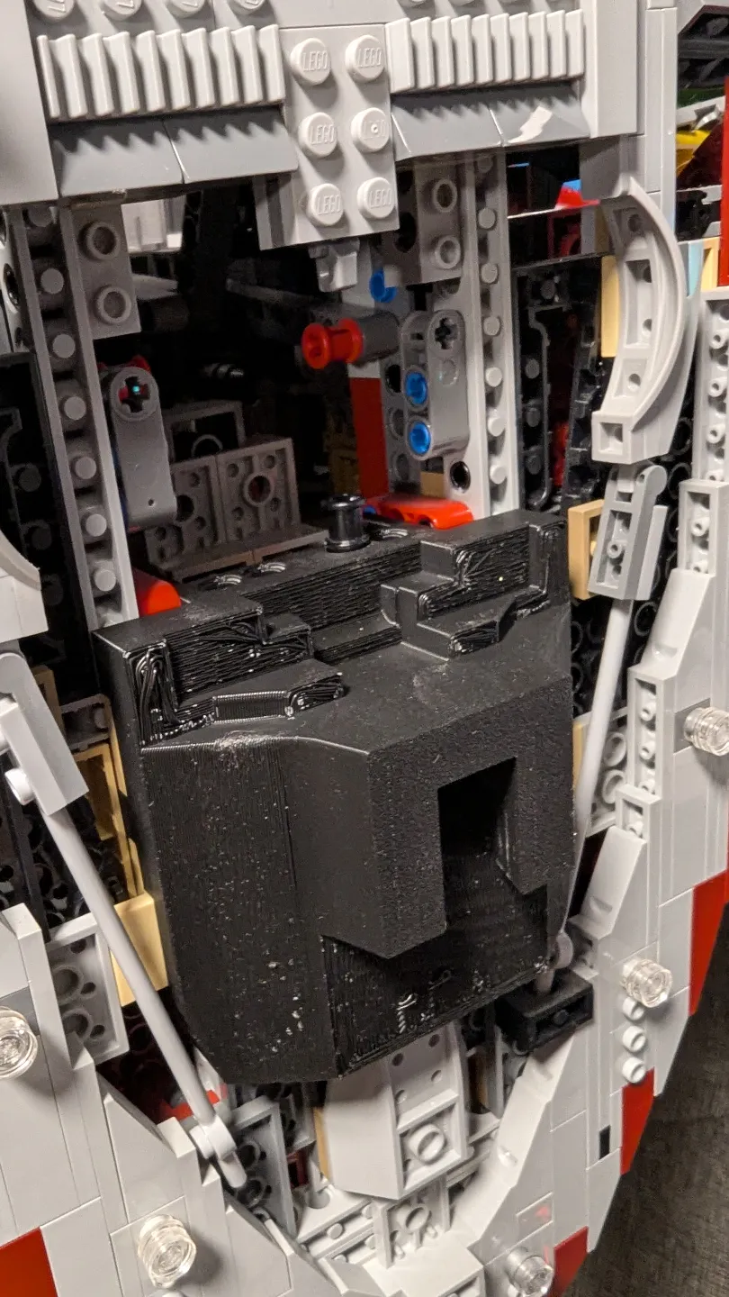 LegoStar Wars UCS Slave 1 75060 Wall Mount - Free 3D Print Model ...