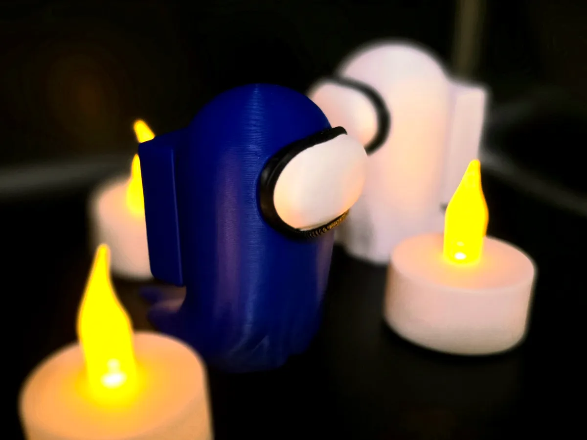 Among Us Ghost dead player - No AMS needed - Free 3D Print Model ...