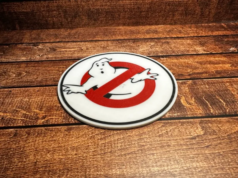 Ghostbusters Drinks Coaster by coasters&bits - MakerWorld