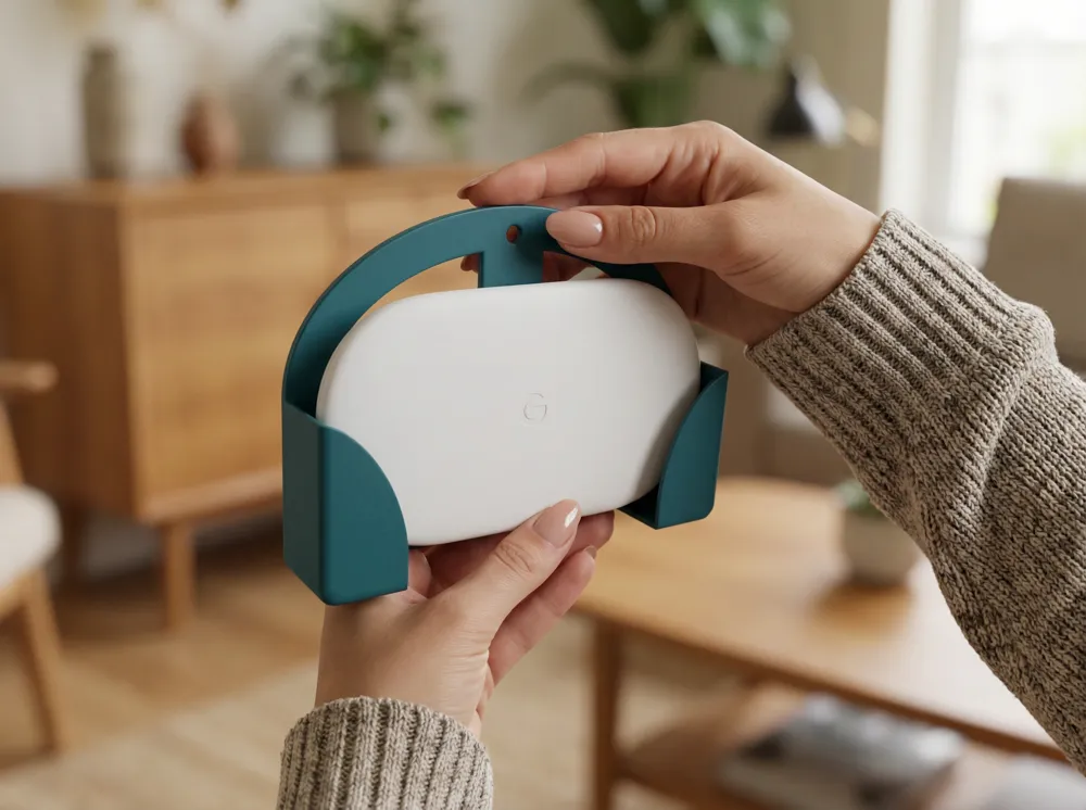 Google TV Streamer VESA Mount - Free 3D Print Model - MakerWorld