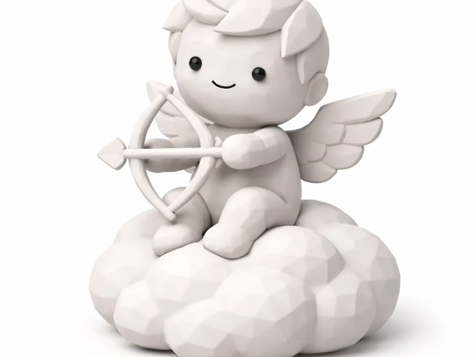 cupid poly - Free 3D Print Model - MakerWorld