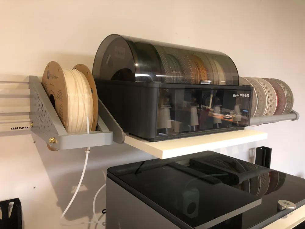 Spool Holder and Spool Rack using Craftsman Versatrack System by ...