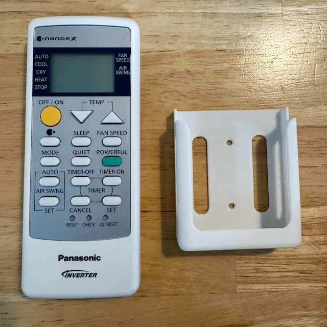 Panasonic Air-Conditioner's Remote Control Holder by ...