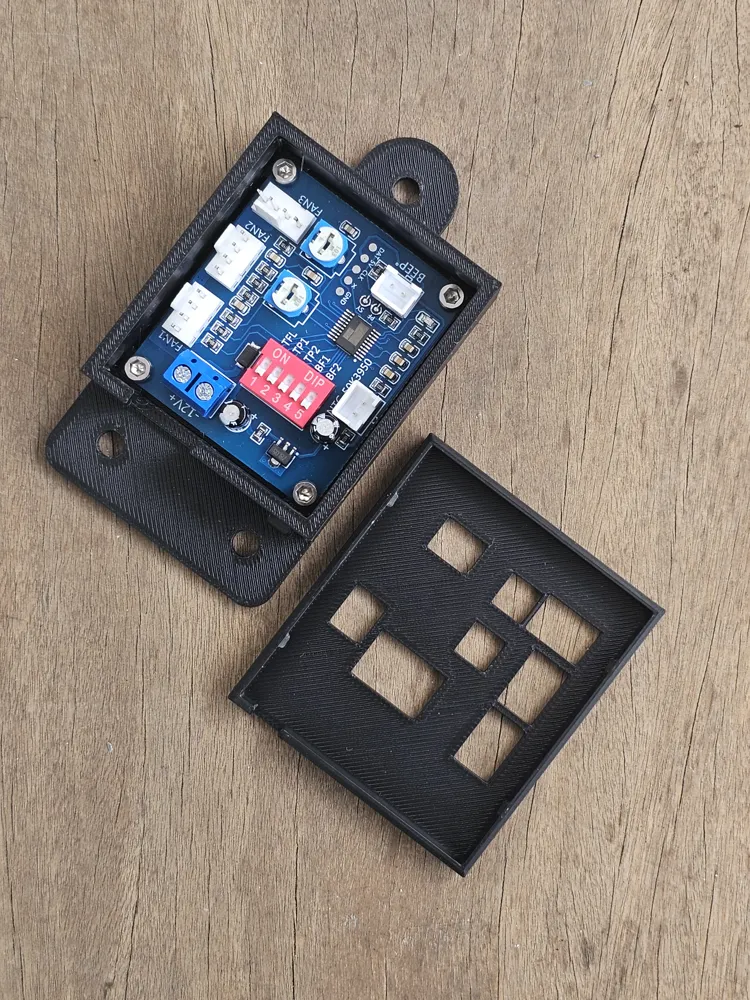 HW-585 PWM fan controller case / mount - Free 3D Print Model - MakerWorld