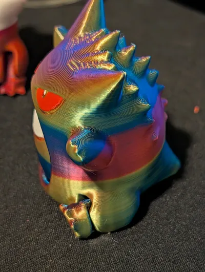 Gengar - Flexi Articulated Pokémon by IXPatch MakerWorld: Download Free ...