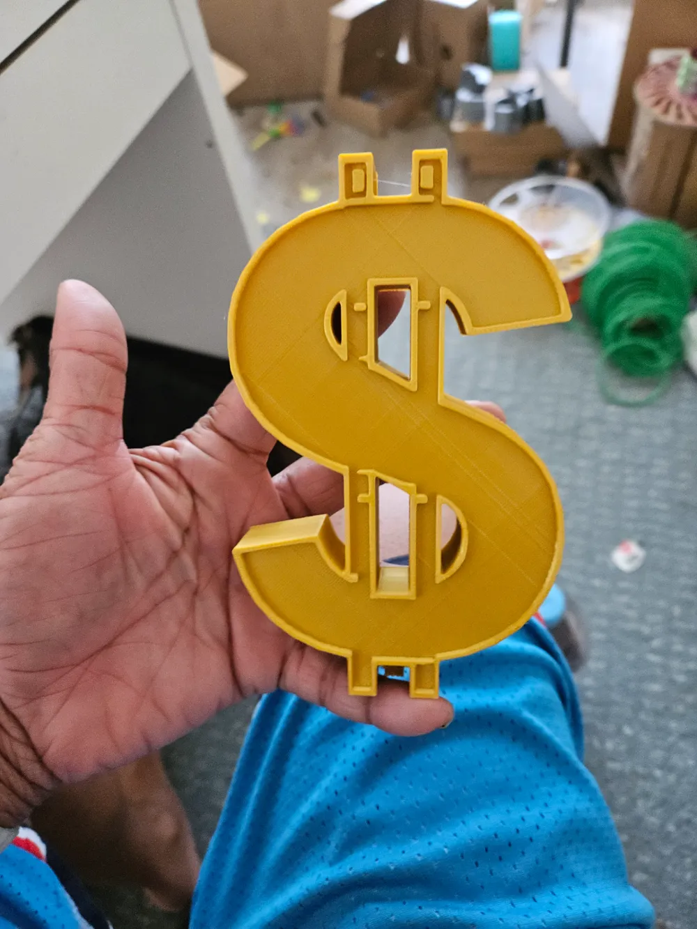 dollar sign by Kinney - MakerWorld