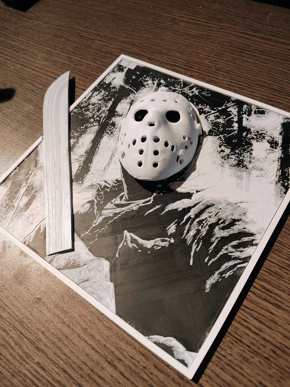 Jason Voorhees: Foggy Woods 3D Pop-Out Art by robby MakerWorld ...