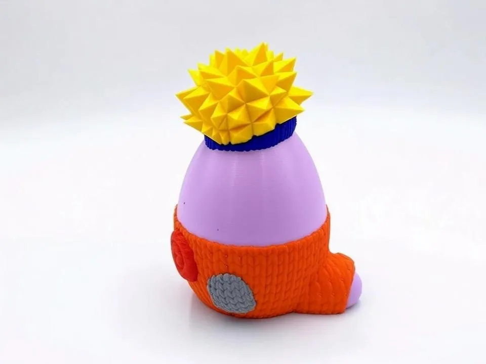 Naruto knitted easter egg by 🐣Best Print🐰 - MakerWorld