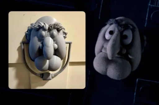 Statler Marley Knocker (v1) by kantiszak MakerWorld: Download Free 3D ...