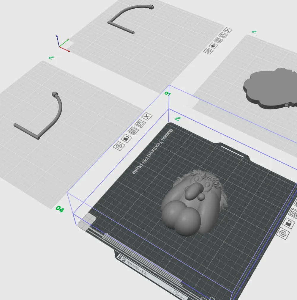 Statler Marley Knocker (v1) - Free 3D Print Model - MakerWorld