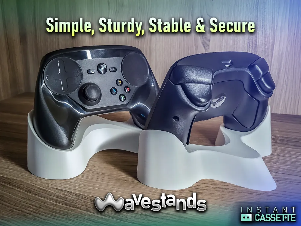 Steam Controller Stand - Free 3D Print Model - MakerWorld