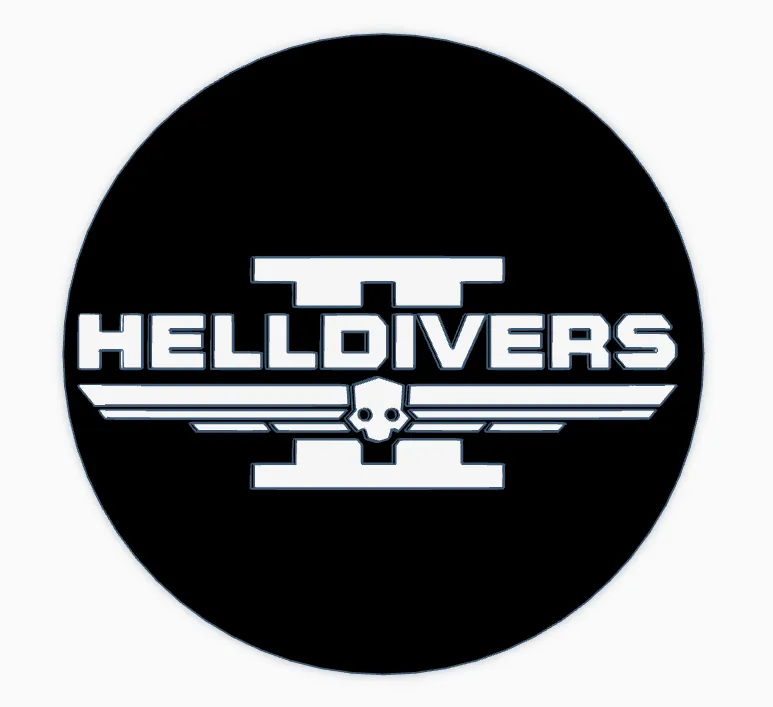 Helldivers II coaster by Luke3D - MakerWorld