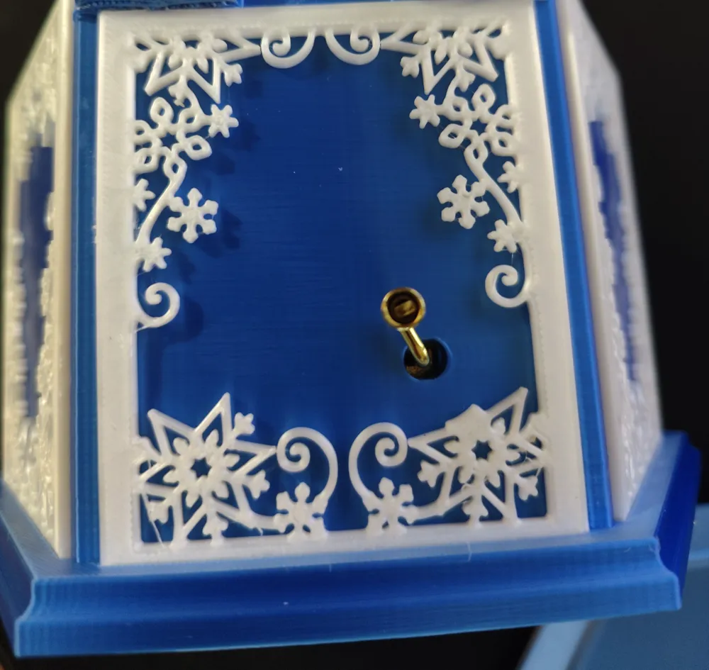 Winter themed music / jewelry box - Free 3D Print Model - MakerWorld