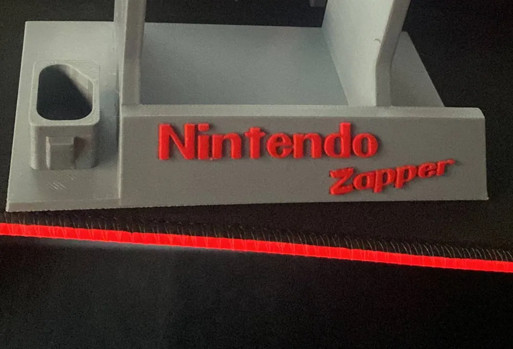 Nintendo Zapper stand with logo Remixed by TheFreakWorkshop MakerWorld ...