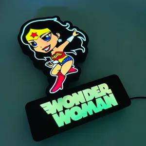 wonder woman led lamp by Smart3d by Gabriel Gomes - MakerWorld