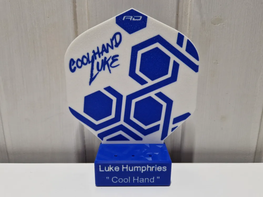 Dartshalter / Halter "Luke Humphries - Cool Hand" – Kostenloses 3D ...