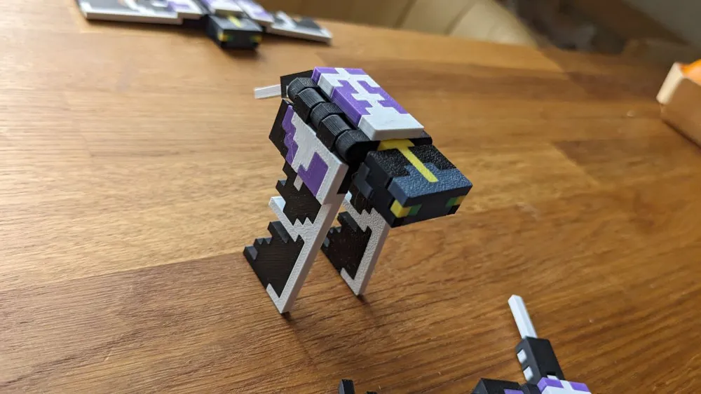 Minecraft Phantom Articulated by kirimba MakerWorld: Download Free 3D ...