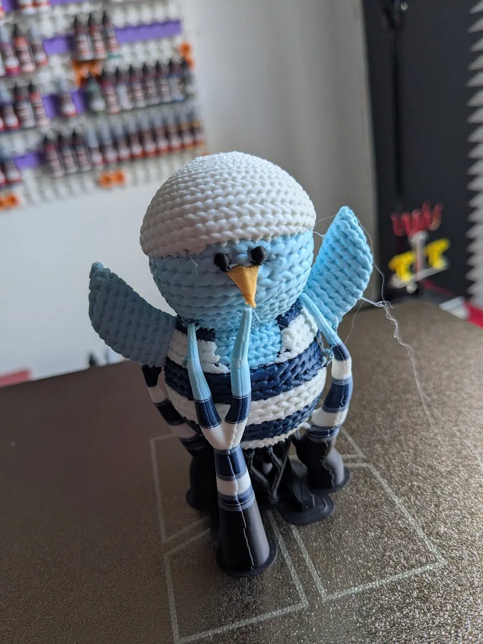 Blue Prince - Swim Bird Plushie by Sambi MakerWorld: Download Free 3D ...