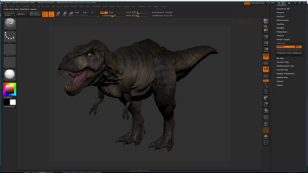 T-Rex (Tyrannosaurus) + base - Free 3D Print Model - MakerWorld