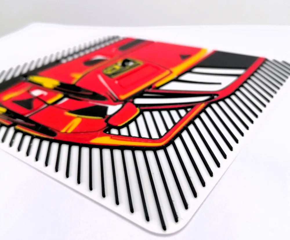 Ferrari F40 Wall Art by rookieprinter - MakerWorld