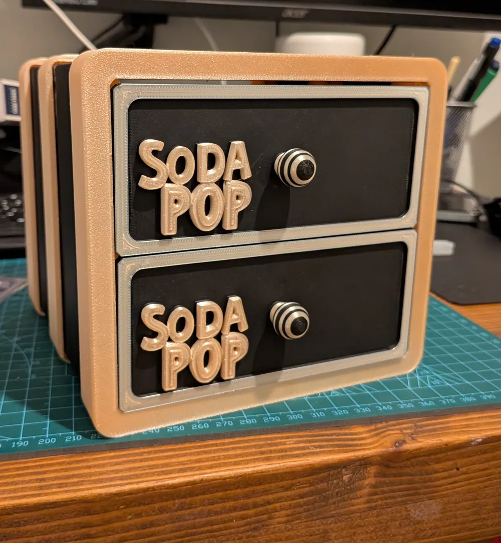 SODA POP - cabinet with drawers by Kjubit MakerWorld: Download Free 3D ...