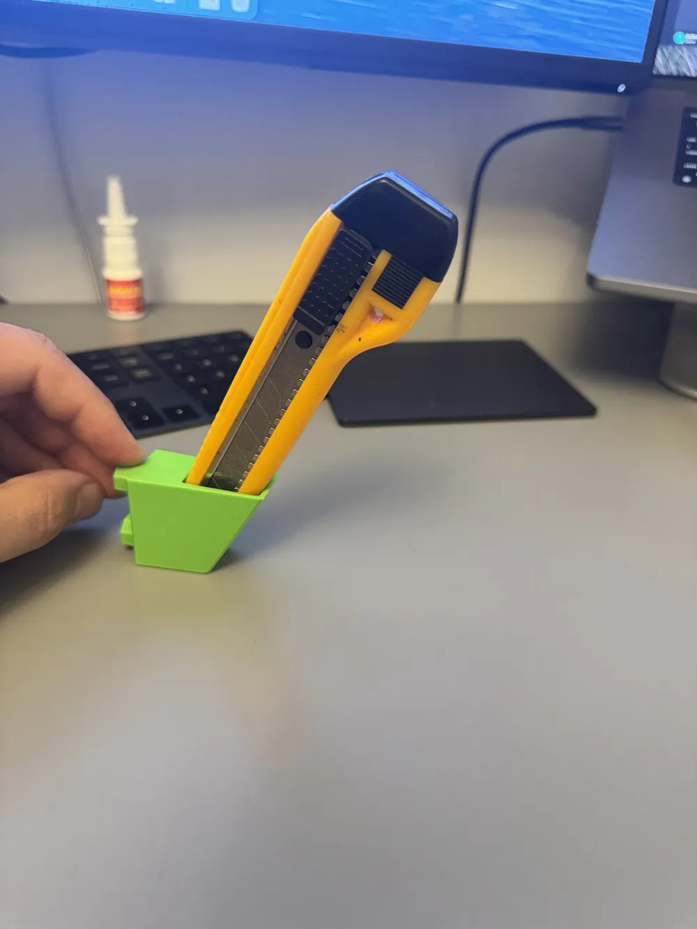 Box cutter - multiboard angled mount - push fit Remixed by Nigel Tufnel ...