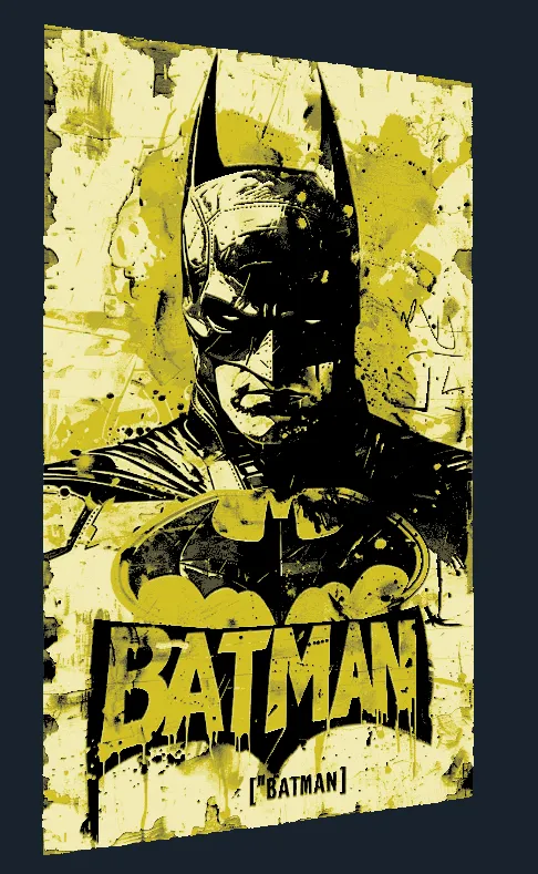 Batman Hueforge by x4mp0 MakerWorld: Download Free 3D Models