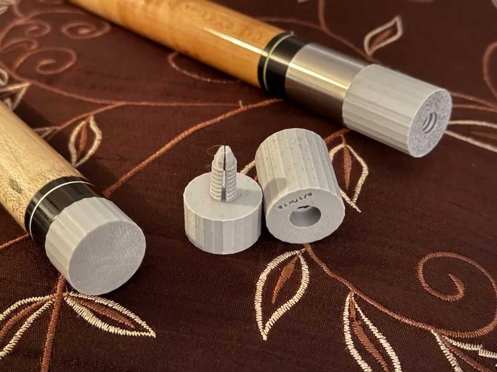 Pool Cue Joint Protectors 5/16 x 14 and 5/16 x 18 - Free 3D Print Model ...