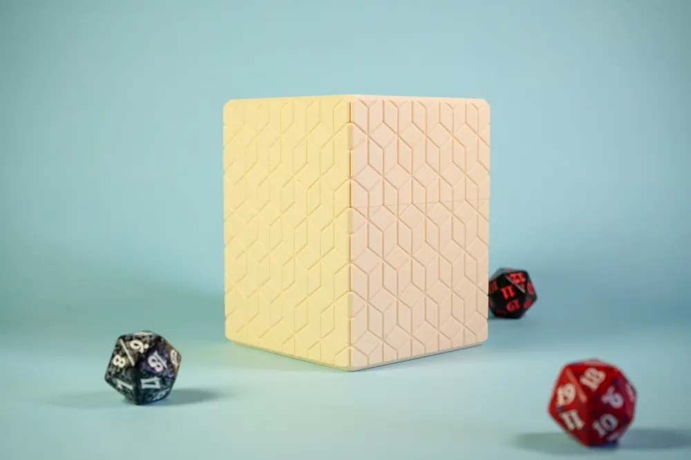 Cubes – Hinged MTG Commander Deck Box by Mirran.Workshop MakerWorld: Download Free 3D Models