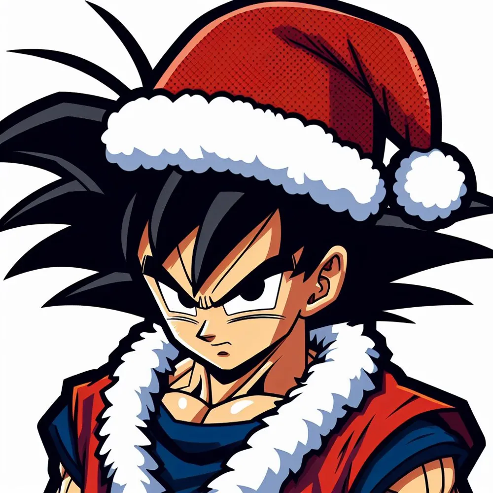 Goku Christmas by lucamoretti86 - MakerWorld