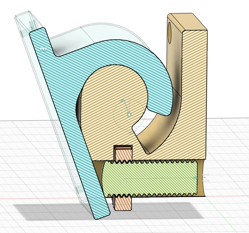 Adjustable Monitor Wall Mount | +/- 20° - Free 3D Print Model - MakerWorld