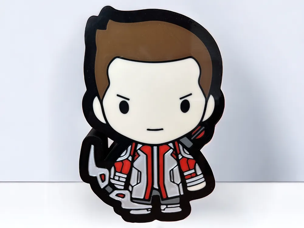 Hawkeye Avengers lightbox by CADventures3D - MakerWorld