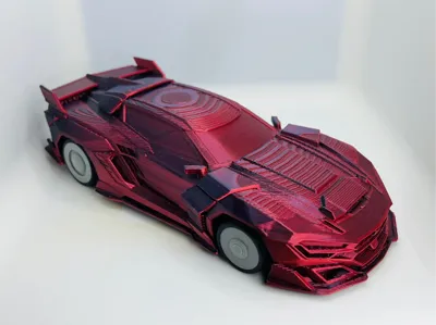 Fast Car - Free 3D Print Model - MakerWorld