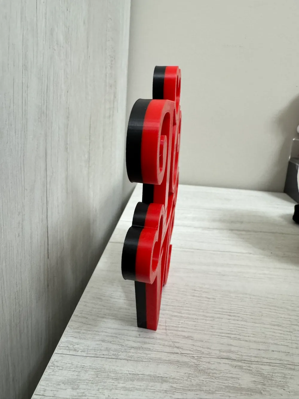 Love with heart stand or wall art by M&M3D - MakerWorld