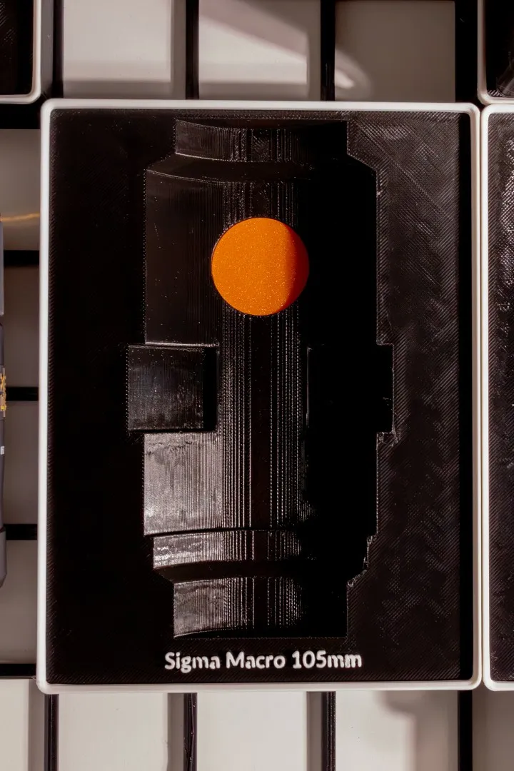 Gridfinity: Sigma 105mm f2.8 Makro Schattenbox – Kostenloses 3D ...