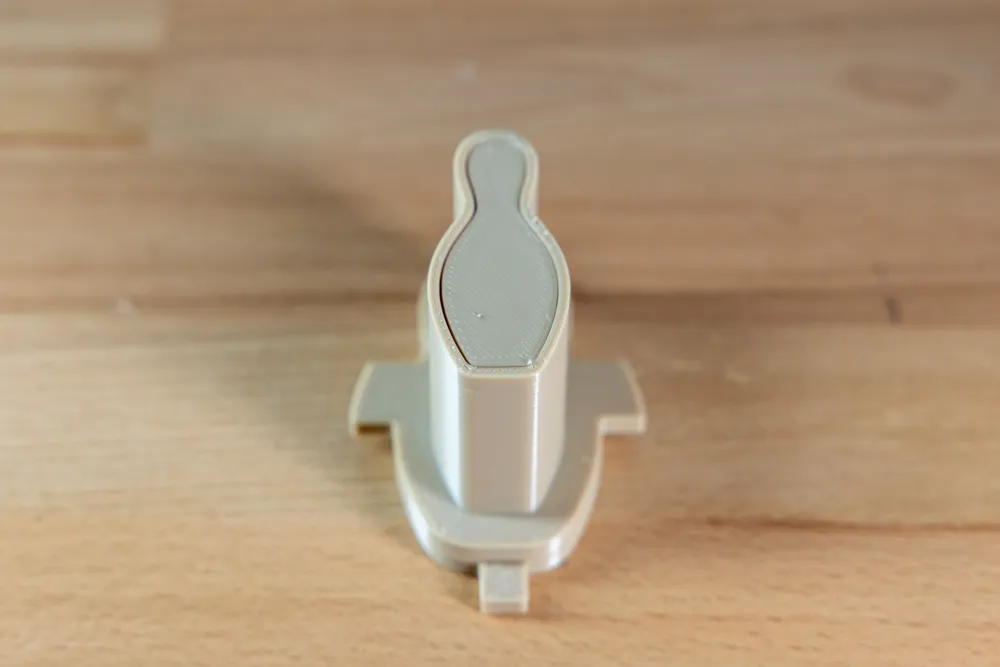 Cake Pop Disc Tool Bowling Pin - Free 3D Print Model - MakerWorld