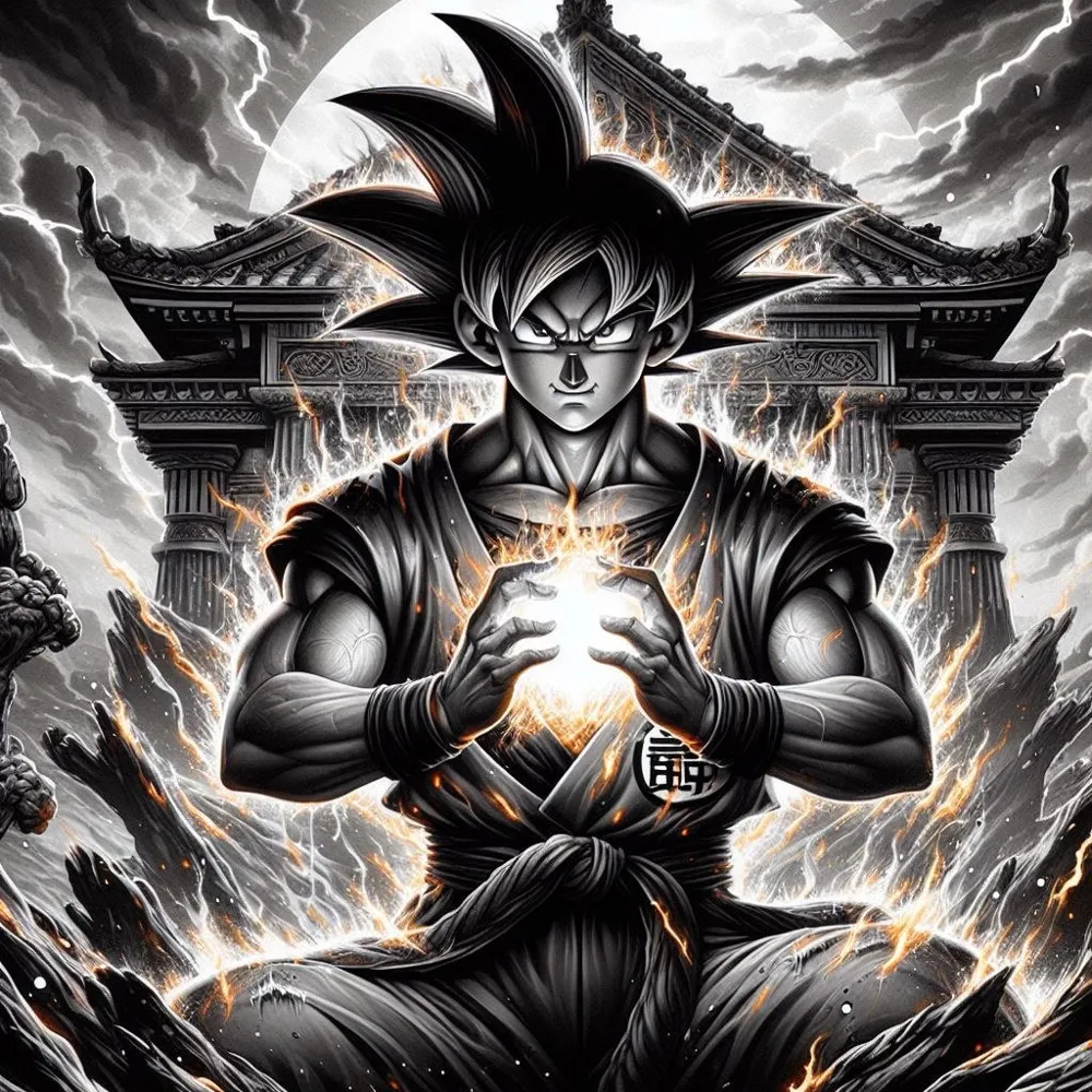 Goku Hueforge by Mysstra hueforge - MakerWorld