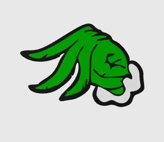 Grinch in the tree by Websters Creations - MakerWorld