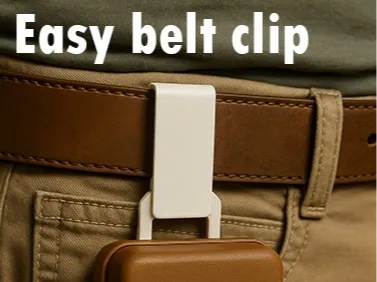 Easy belt clip - Free 3D Print Model - MakerWorld